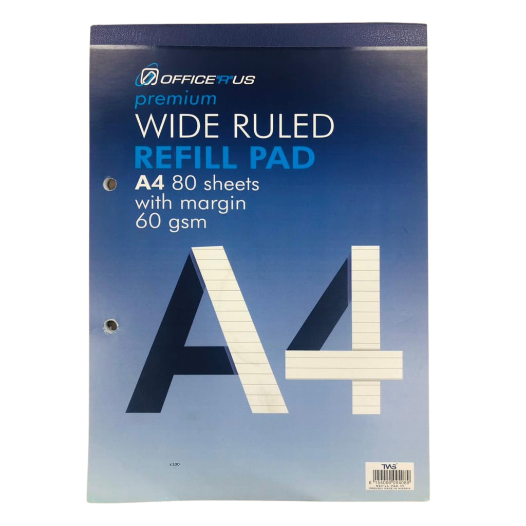 A4 Refill Pad (Top Open) | Refill Pads
