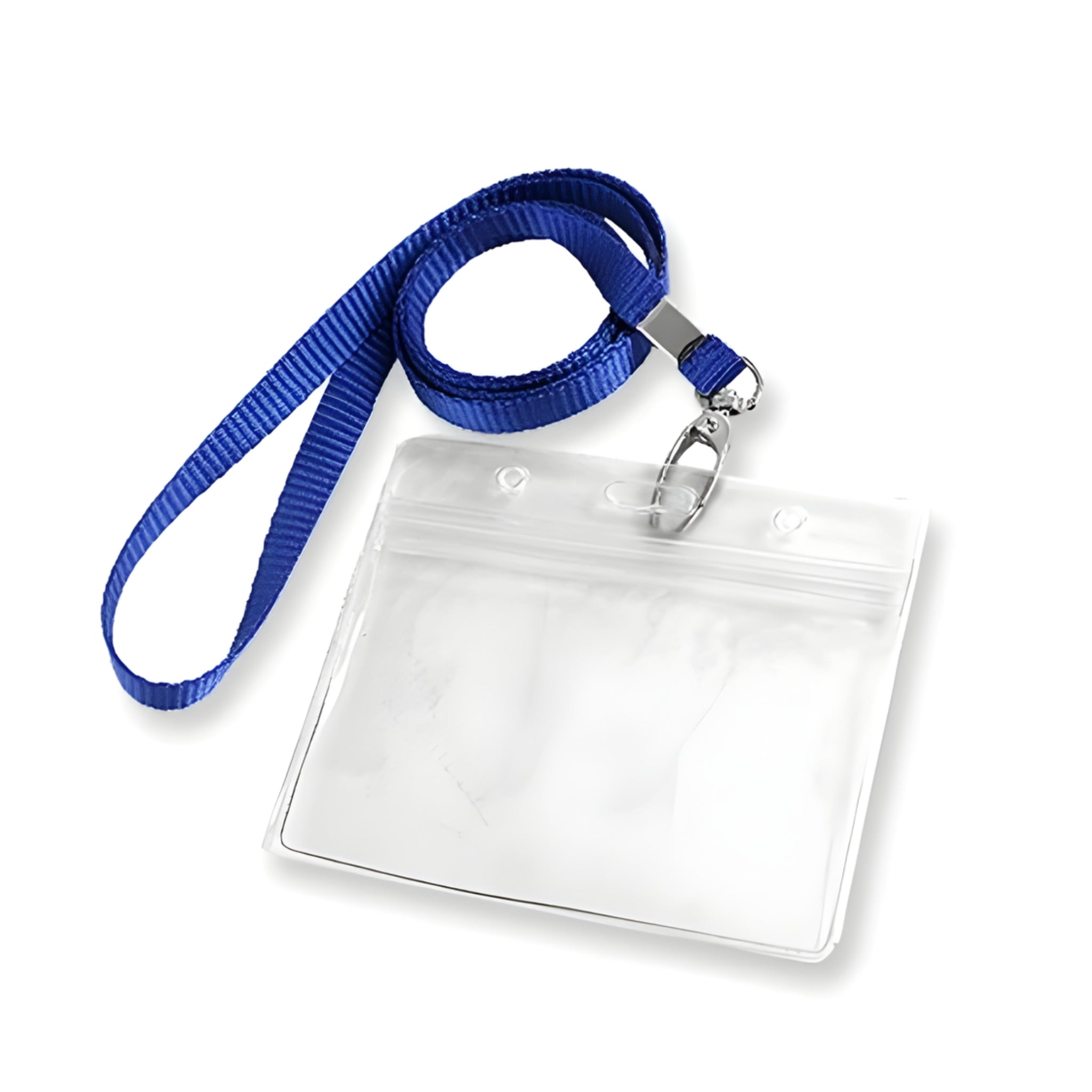 Transparent Name Card Holder With Rope