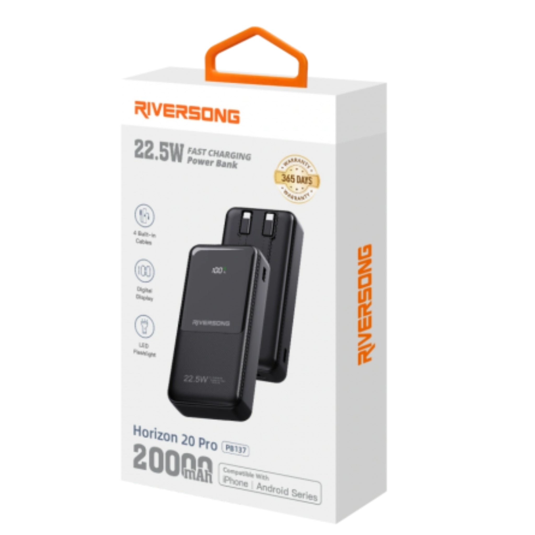 Riversong Powerbank Horizon 20 Pro 20000mAh Built-In...